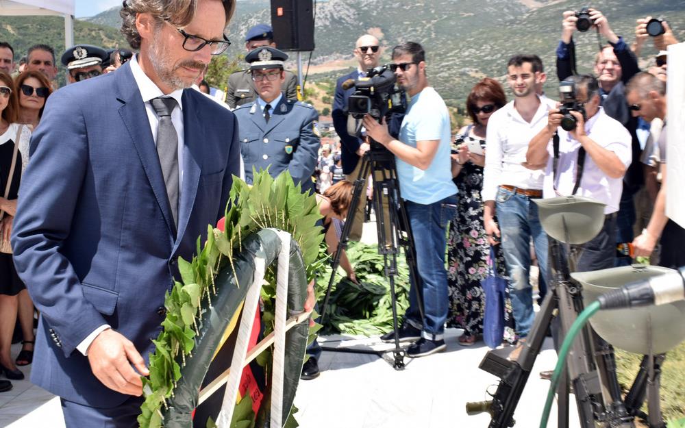 Memorial event held for 1944 Distomo massacre by Nazi troops